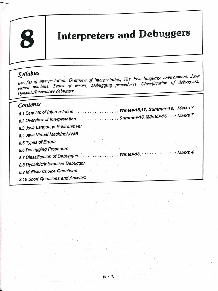 System Software Ch8 | PDF