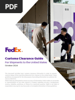 Fedex Import Clearance Guide en PH | PDF | Customs | Taxes