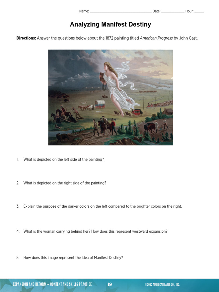 Page 19 Analyzing Manifest Destiny | PDF