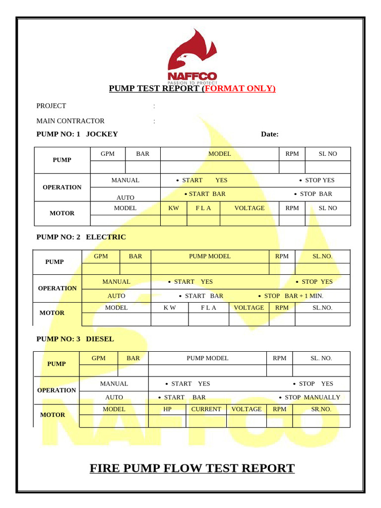 Sample-Pump Performance Test Report | PDF | Pump | Vehicle Technology