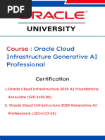 Become An OCI Foundations Associate (2023) - Oracle MyLearn | PDF