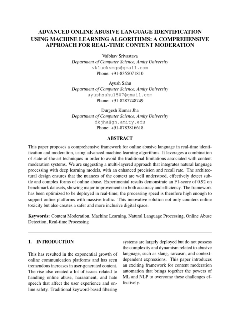 IEEE Conference Template 4 Copy - 3 | PDF