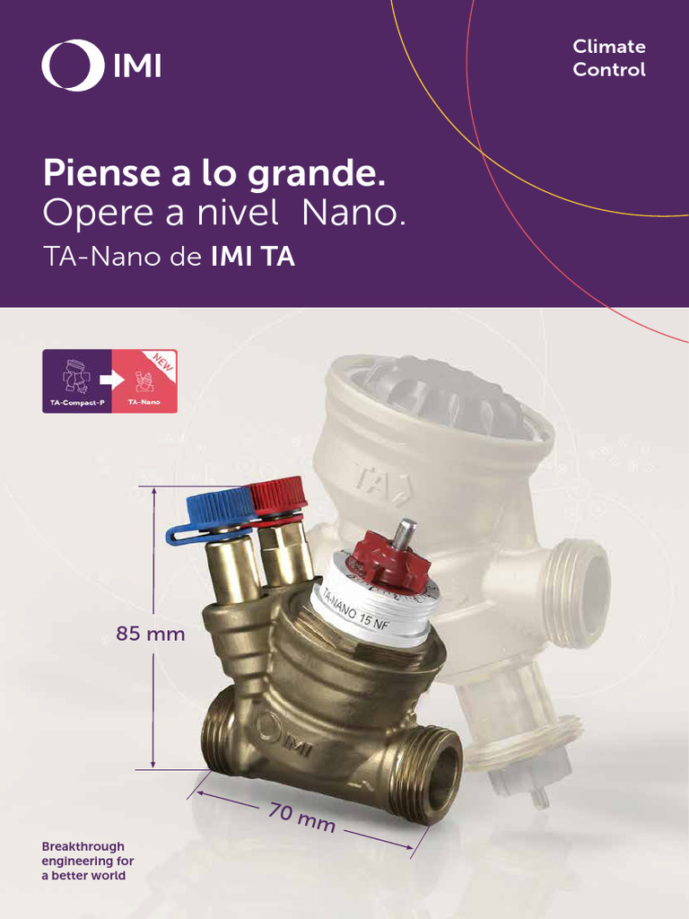 ESP TA-Nano-Brochure FINAL Low | PDF | Ingeniería mecánica