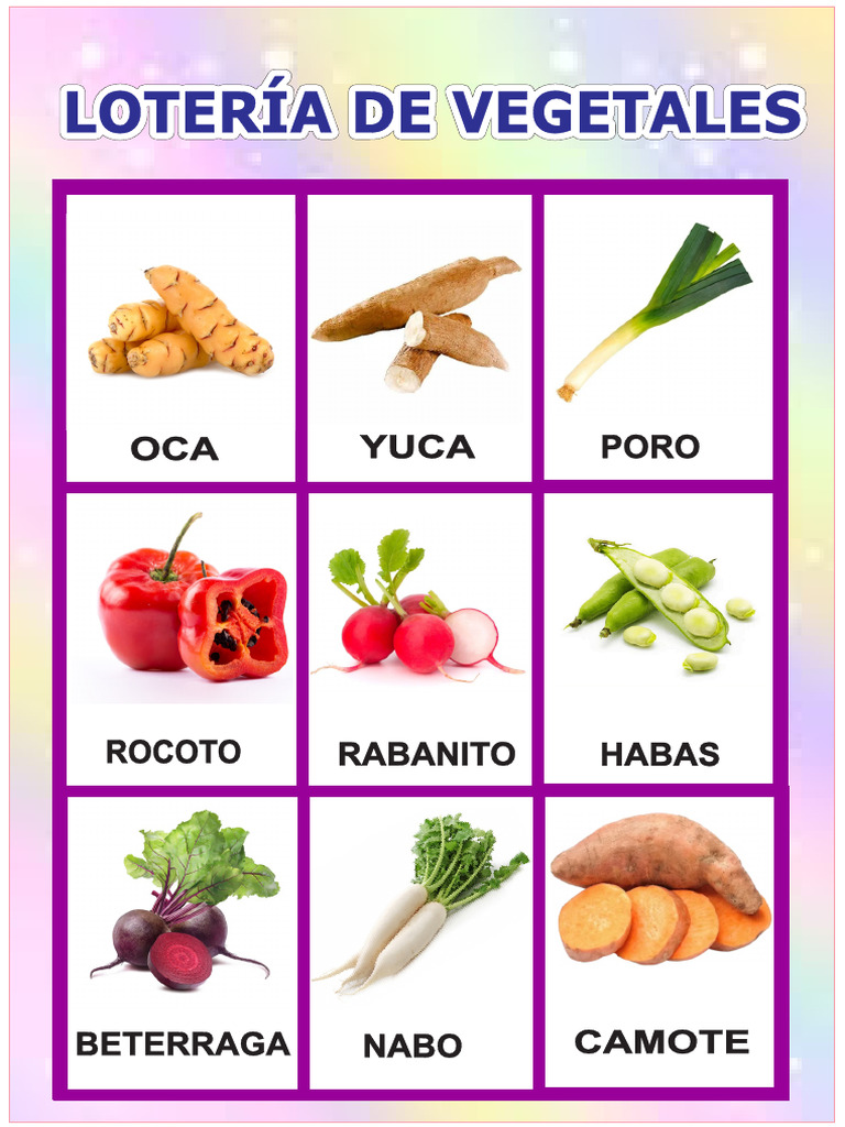 Loterias de Vegetales | PDF