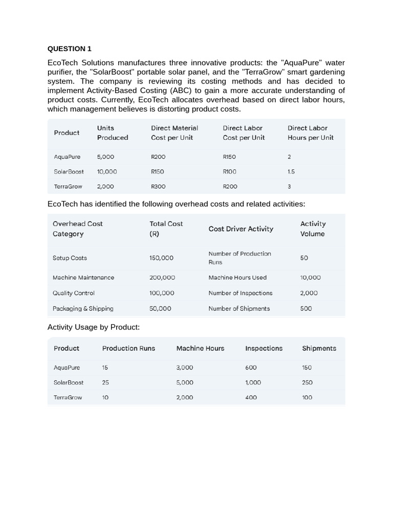 Ecotech Full Cost | PDF