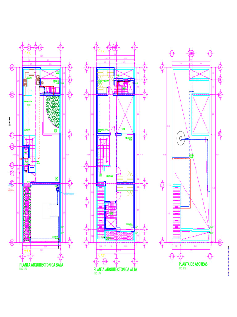 Plano Hidraulico Casa Habitacion 2 Plantas-Model | PDF