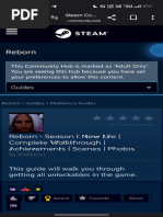 Cheat Codes and Walkthrough Guide | PDF | Sexual Arousal | Room
