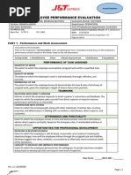 Employee Performance Review | PDF | Performance Appraisal | Employment