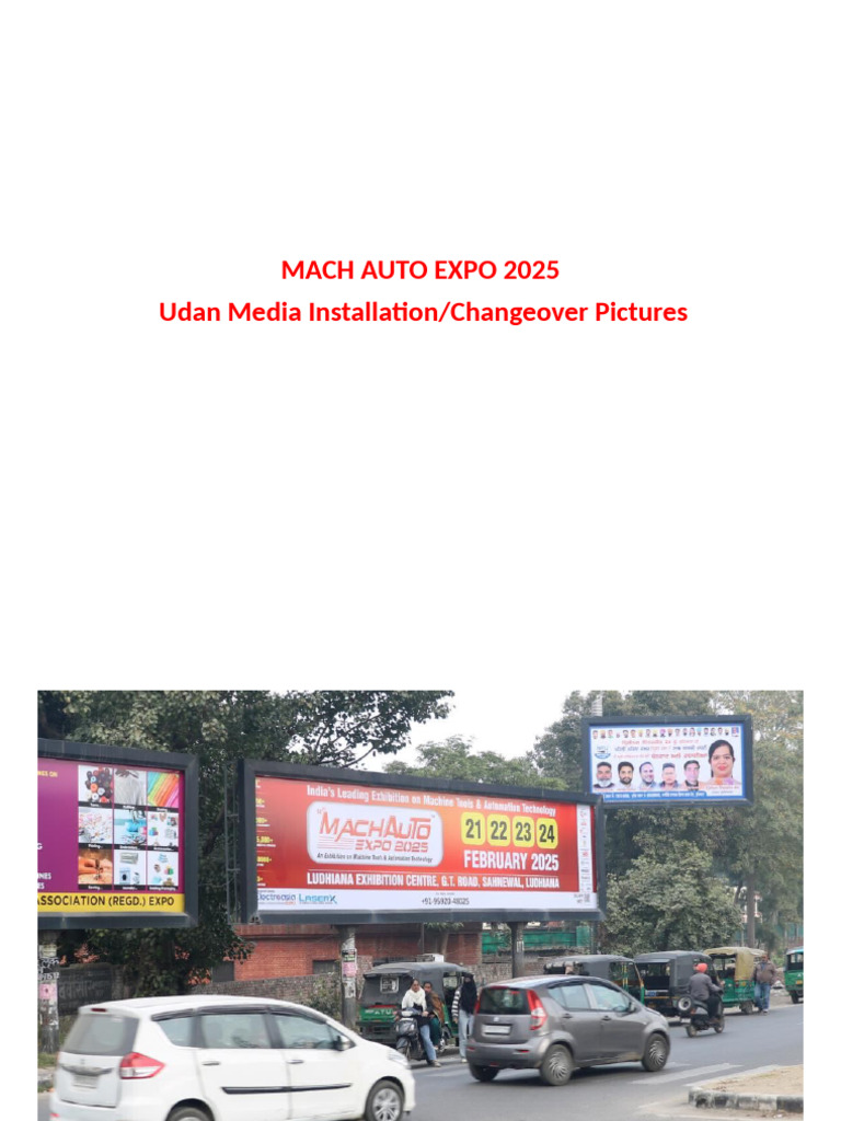 Mach Auto Udan Media Installation Pictures 04.02.2025 | PDF