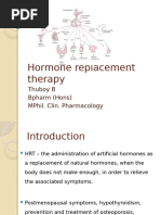 Wiltshire HRT Guidance 2014 | PDF | Hormone Replacement Therapy | Menopause
