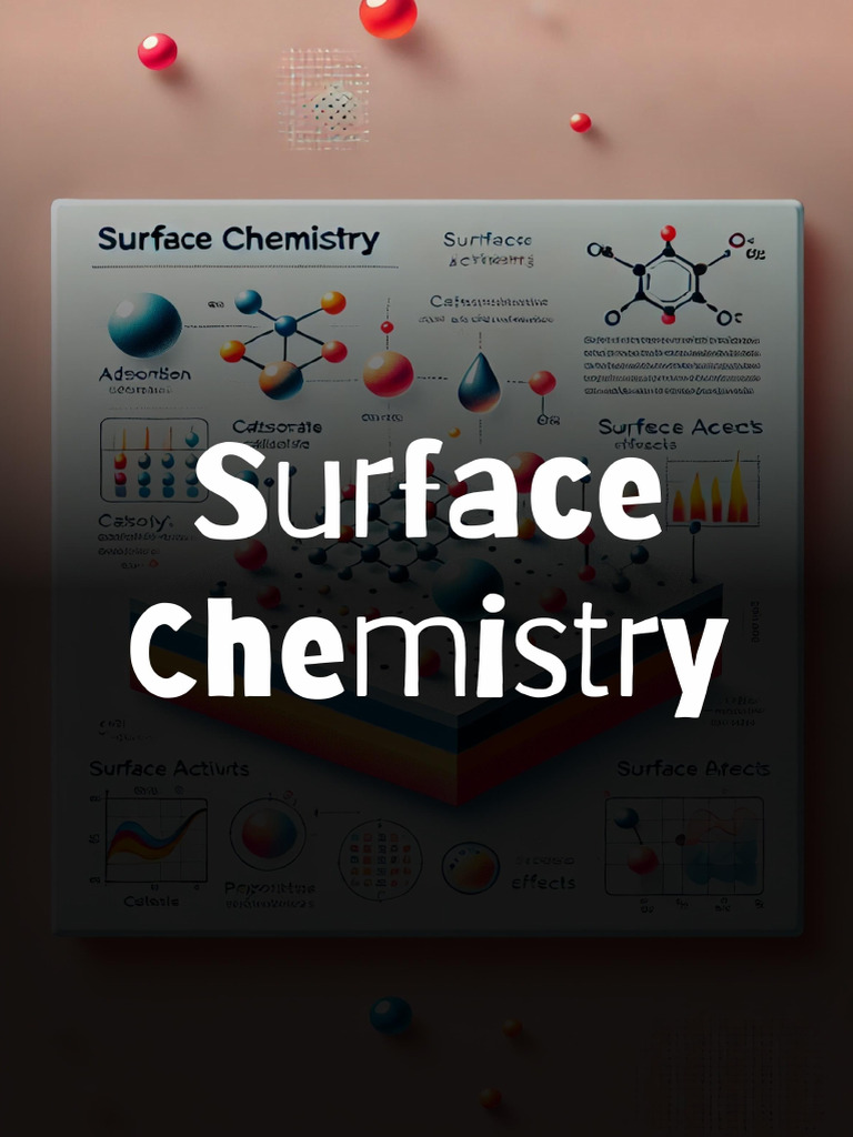Surface Chemistry by Subhajit Sir | PDF