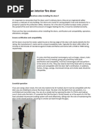 Fire Door Labeling Requirements Update | PDF | Technology & Engineering
