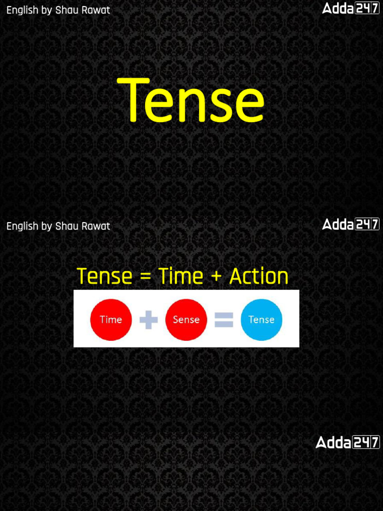 Tens | PDF | Grammatical Tense | Perfect (Grammar)
