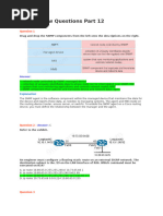 CCNA 9TUT - New Questions Part 12 | PDF | I Pv6 | Internet Protocols