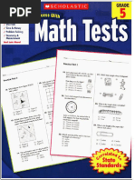 Math Makes Sense 5 Homework | PDF