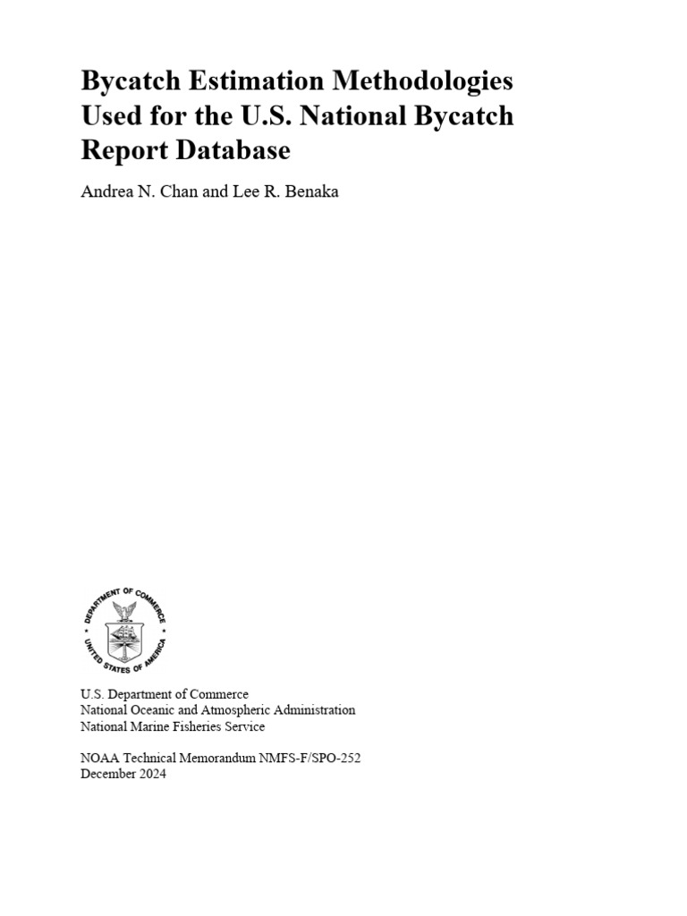 Noaa 66644 DS1 | PDF | Trawling | Marine Biology