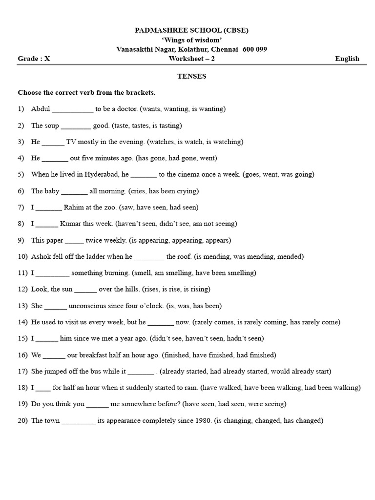 GRADE 10 WORKSHEET 2 Maths | PDF