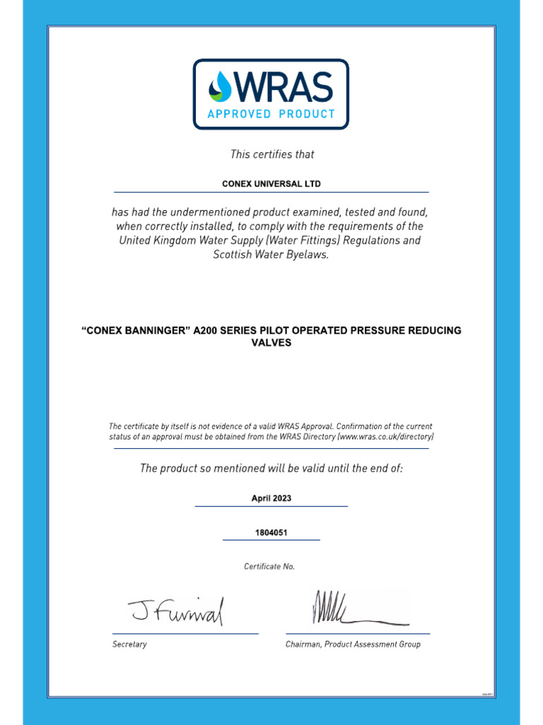 Wras A200 | PDF