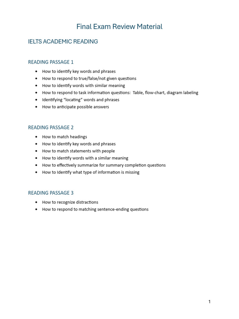 IELTS Reading Exam Strategies Guide | PDF | Poetry | Rhyme