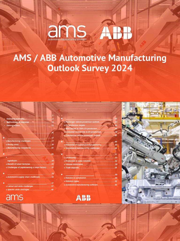 AMS_ABB_Automotive_Manufacturing_Outlook_Survey_2024 | PDF | Electric ...