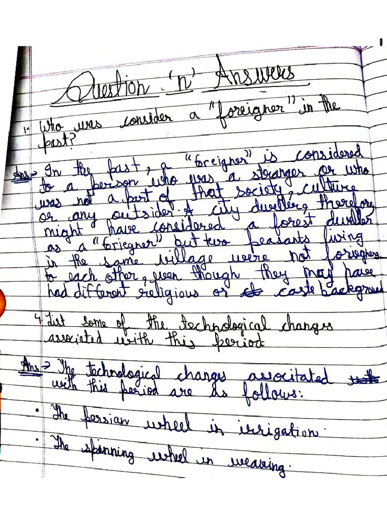 History ch-1 All Questions and Answers | PDF