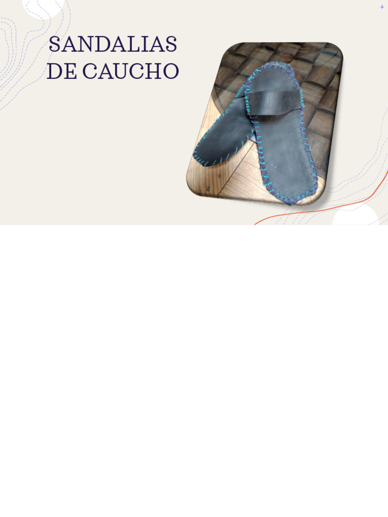 Sandalias de Caucho | PDF