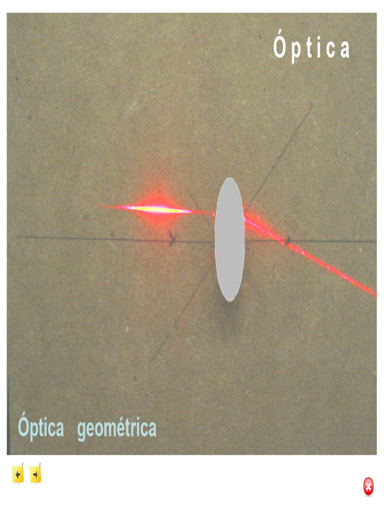 Optica Geometrica | PDF | Óptica | Espejo