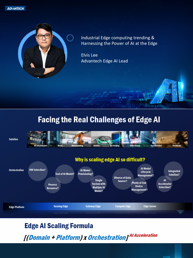 1.1 Accelerating Edge AI Implementation Via Generative AI and Partner Co-Creation - Advantech ...
