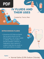 IVF Reference Table | PDF | Saline (Medicine) | Intravenous Therapy