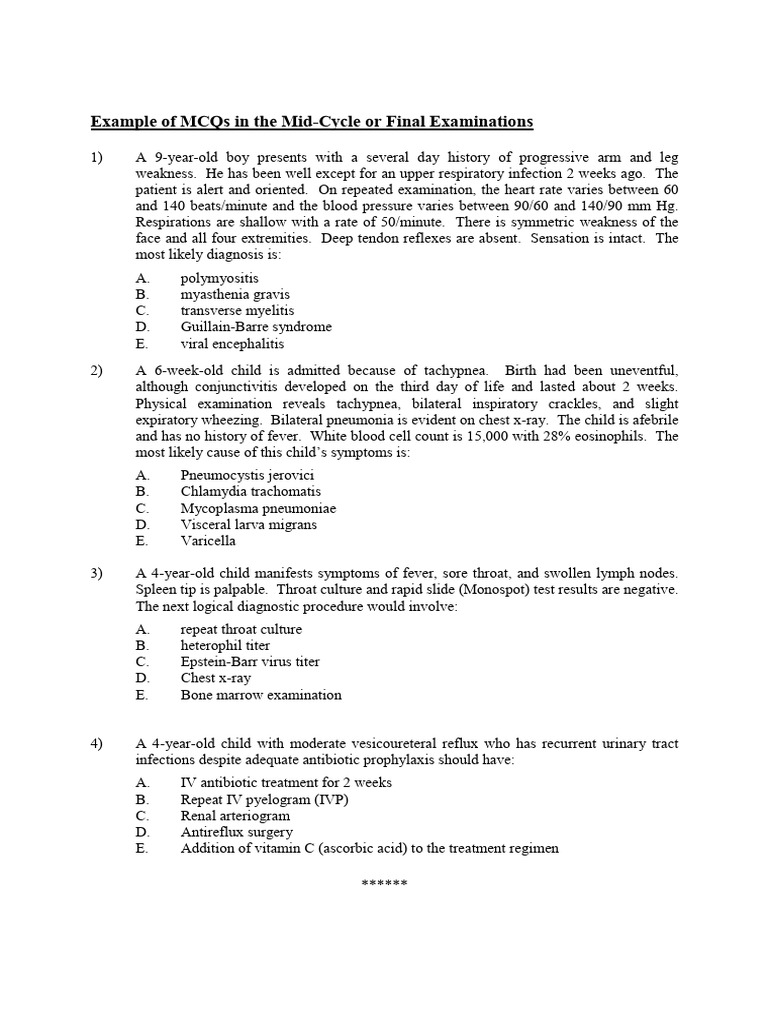 Example Questions | PDF