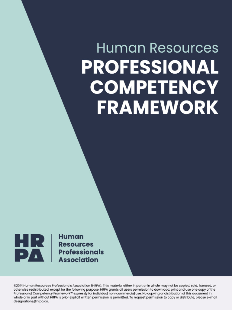 HRPA Competency (3 Level) | PDF