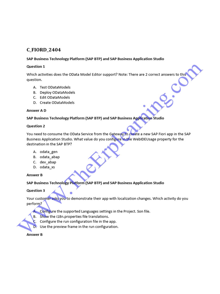 C - FIORD - 2404 EXACT 80 Sample | PDF