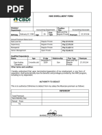 Maxicare Dependents Application Form | PDF
