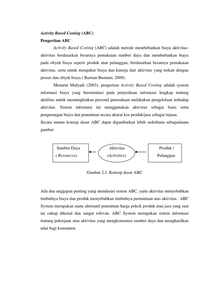 Pengertian ABC | PDF | Komputer
