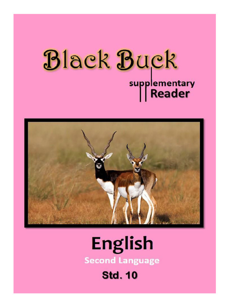 STD 10 Black Buck Book | PDF