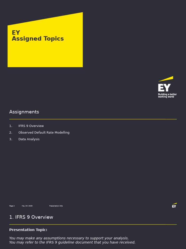 EY FSRM - Recruitment (Assigned Topics) | PDF | Macroeconomics | Economies
