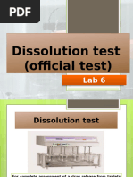 Types of Dissolution Apparatus Overview | PDF | Tablet (Pharmacy)