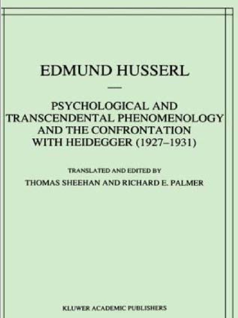63796381 Phi Husserl Phenomenology | Phenomenology (Philosophy ...