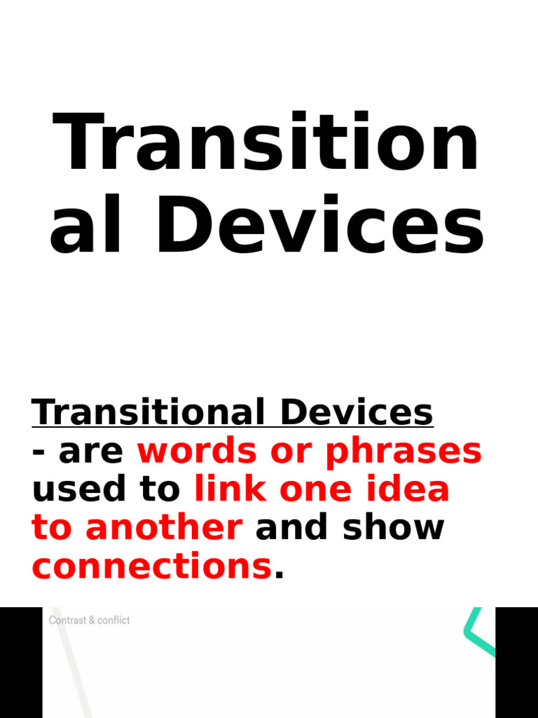 Transitional Devices | PDF