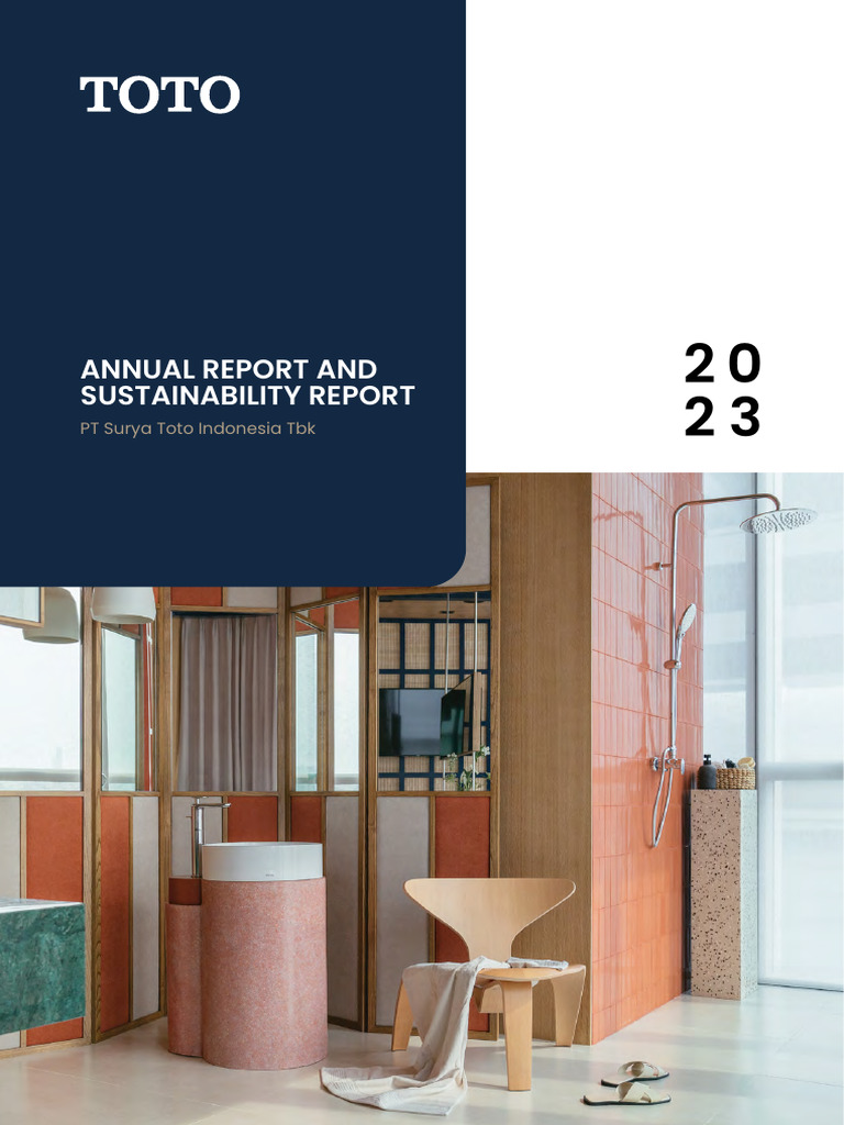 Annual Report 2023: PT Surya Toto | PDF | Dividend | Private Sector