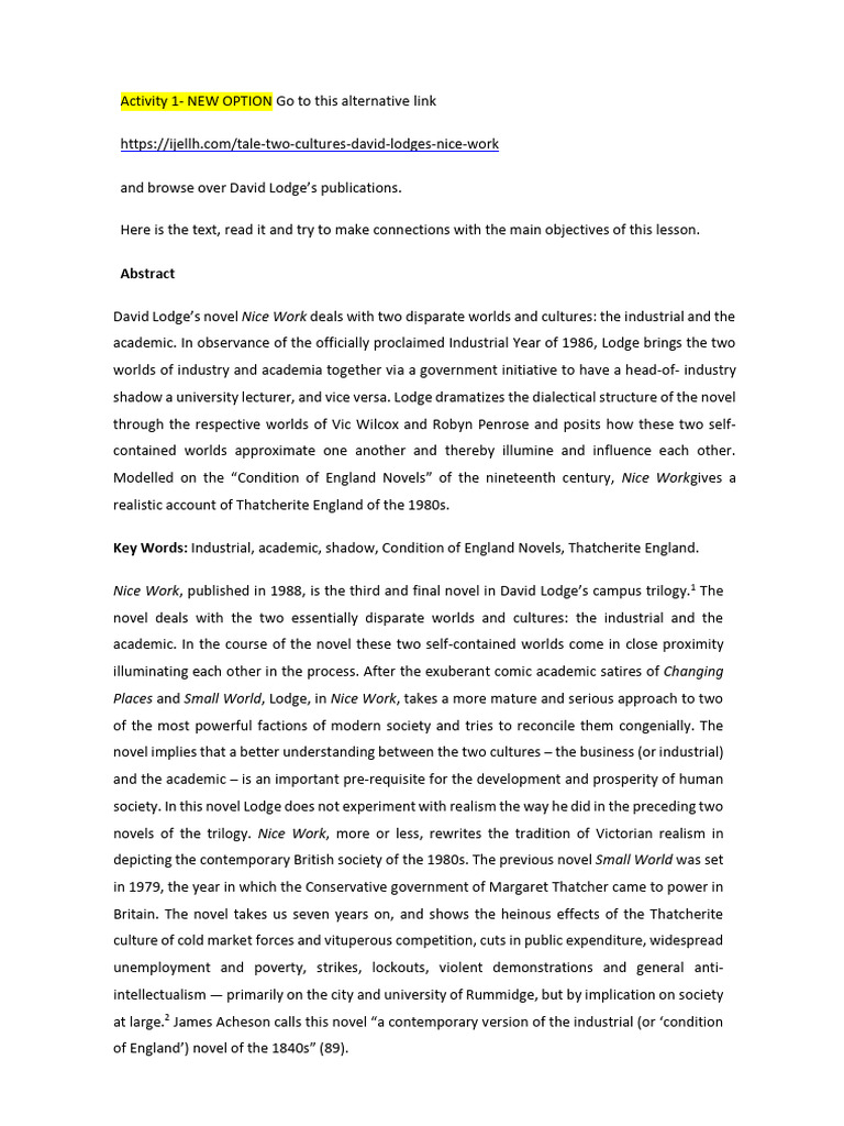 Unit 4. Extra Reading Comprehension Activity | PDF