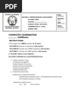 Senior Four Physics Exam Questions | PDF | Force | Kinetic Energy
