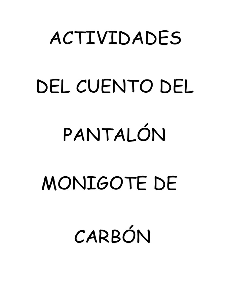 Actividades de Monigote | PDF