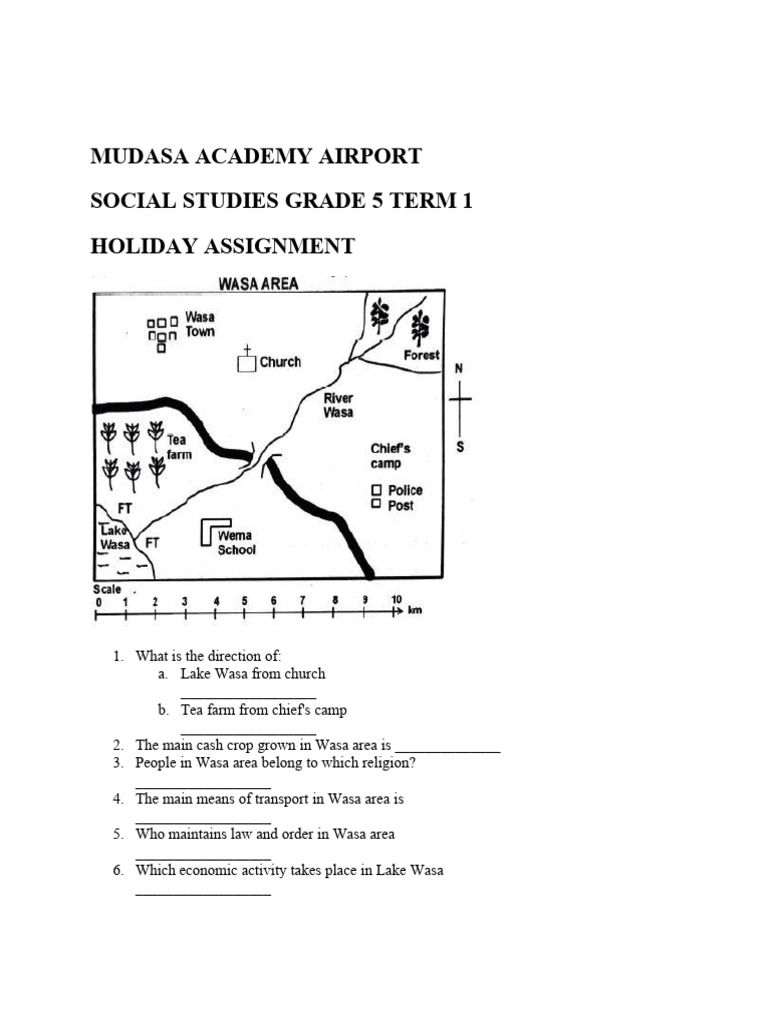 Social Studies Holiday Assignment | PDF | Kenya | Earth Sciences