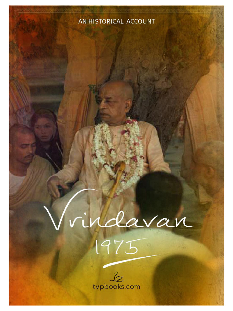 Vrindavan 1975 - Srila Gour Govinda Swami | PDF