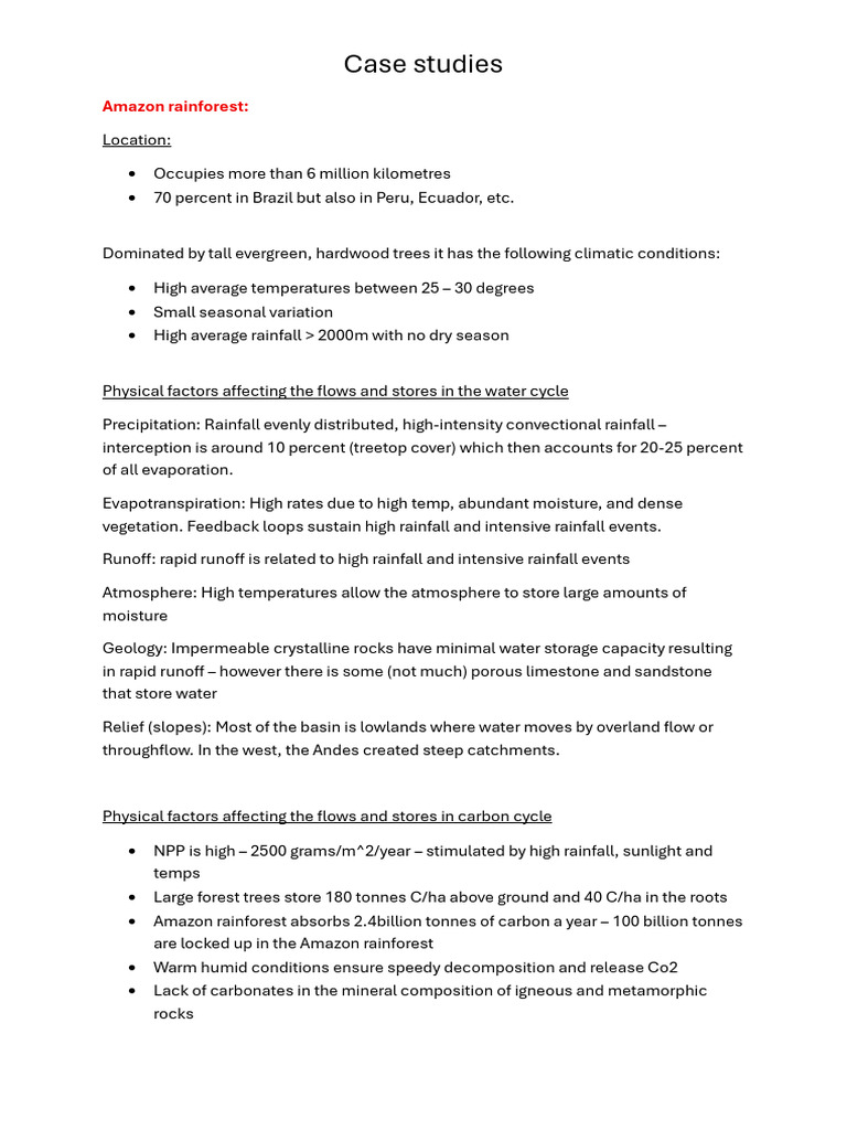 All Case Studies (AutoRecovered) | PDF | Cost Of Living | Deforestation