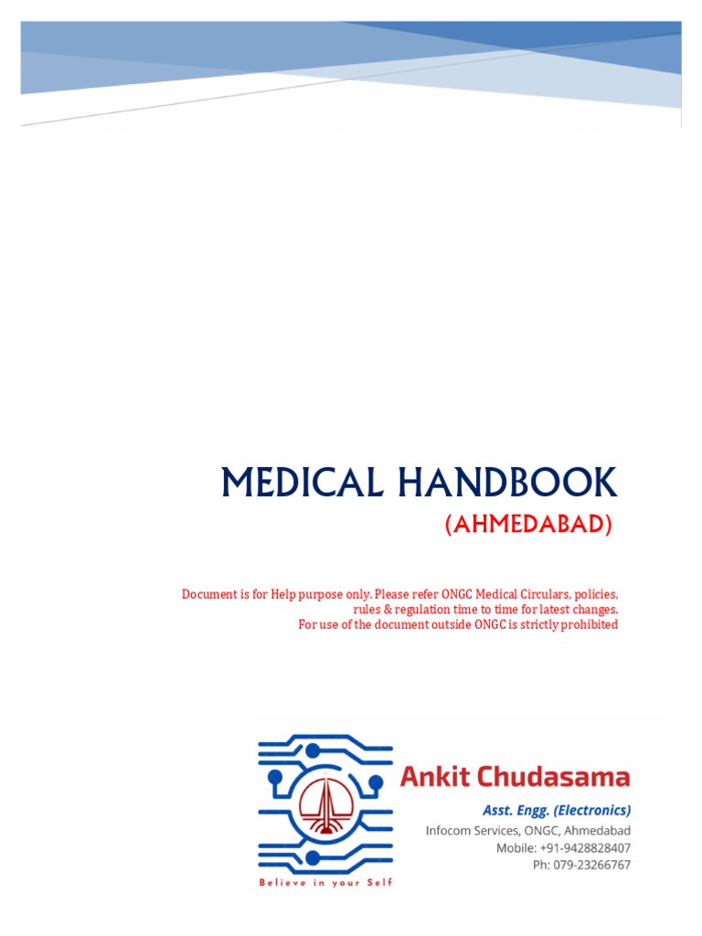 Medical Handbook Abad SEP 24 | PDF | Dentist | Health Care