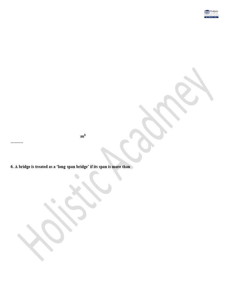 Bridge Design and Loading Standards Quiz | PDF | Bridge | Civil Engineering