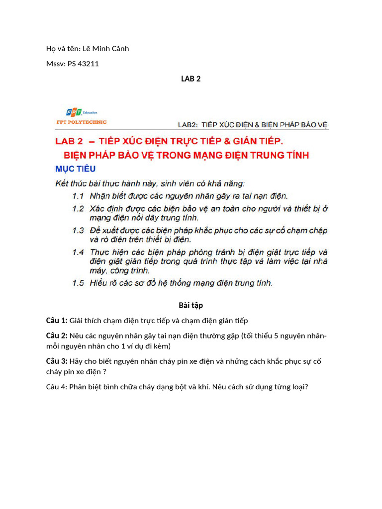 minnhcanh080299-LAB 2 - AUT102 | PDF