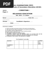 Life Orientation Cover Page | PDF